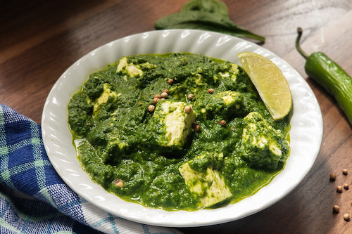 Saag feta - Strongr Fastr: AI Fitness, Workouts, and Meal Planner